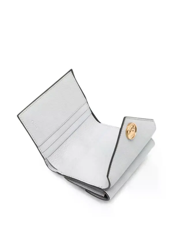 Chloé Small Logo-plaque Trifold Wallet