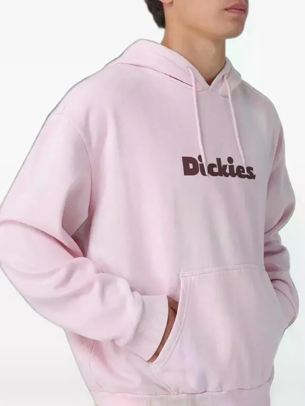 Dickies Logo Print Drawstring Hoodie