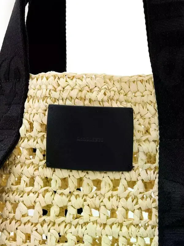 ALLSAINTS Woven Logo-strap Tote Bag