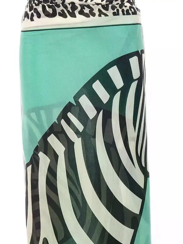 MC2 SAINT BARTH Thaiti Zebra-print Pareo