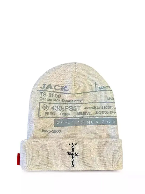 TRAVIS SCOTT Cactus Jack System I Beanie - Neutrals