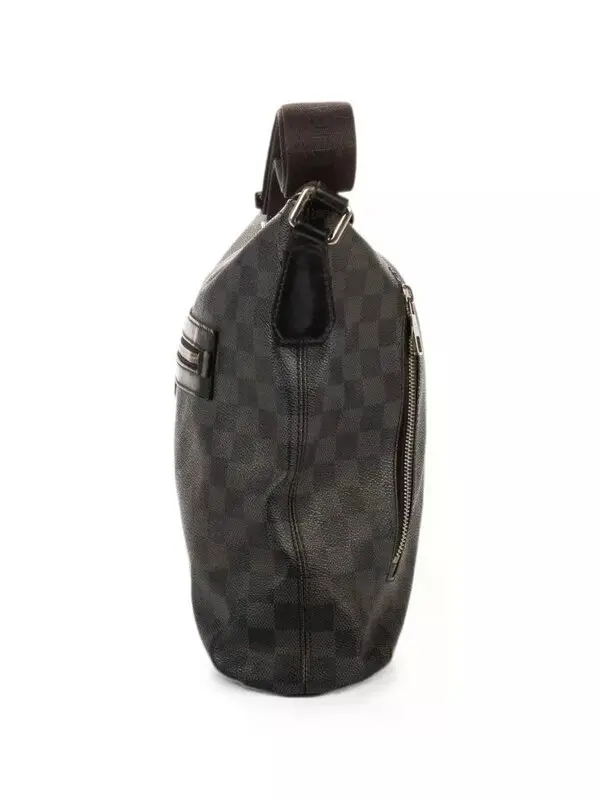 LOUIS VUITTON Gm Mick Damier Graphite Shoulder Bag