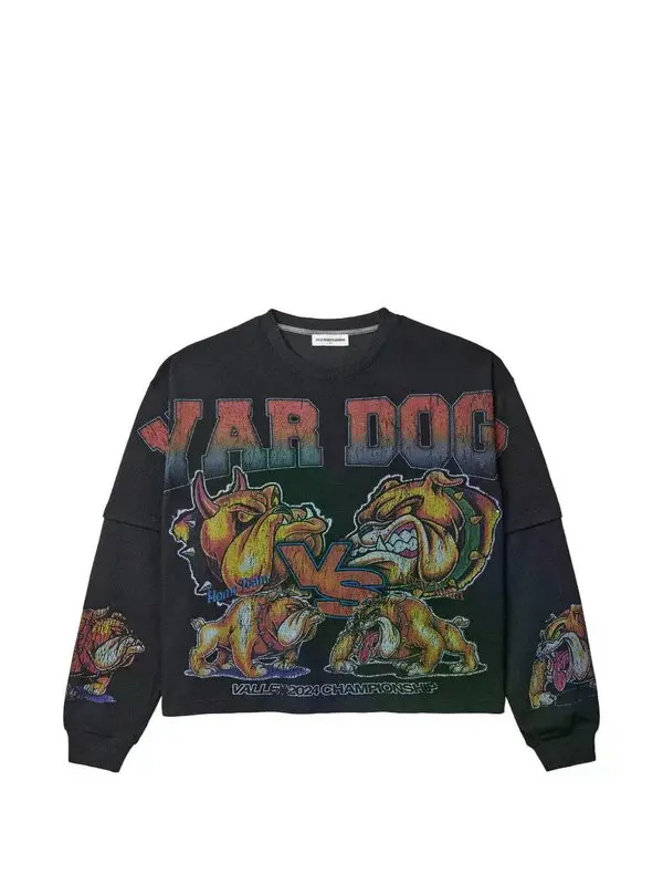 VALE FOREVER War Dog Thermal Sweatshirt