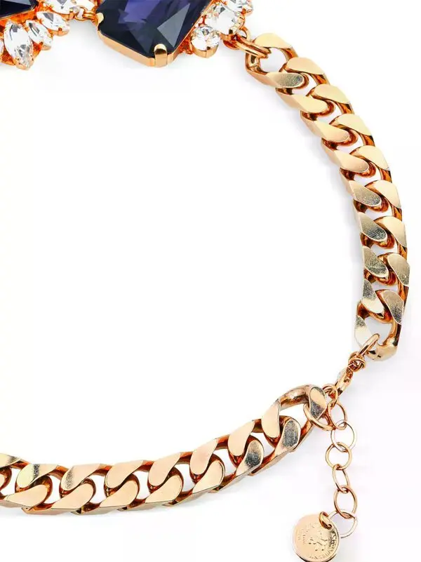 ANTON HEUNIS Crystal-embellished Curb-link Necklace