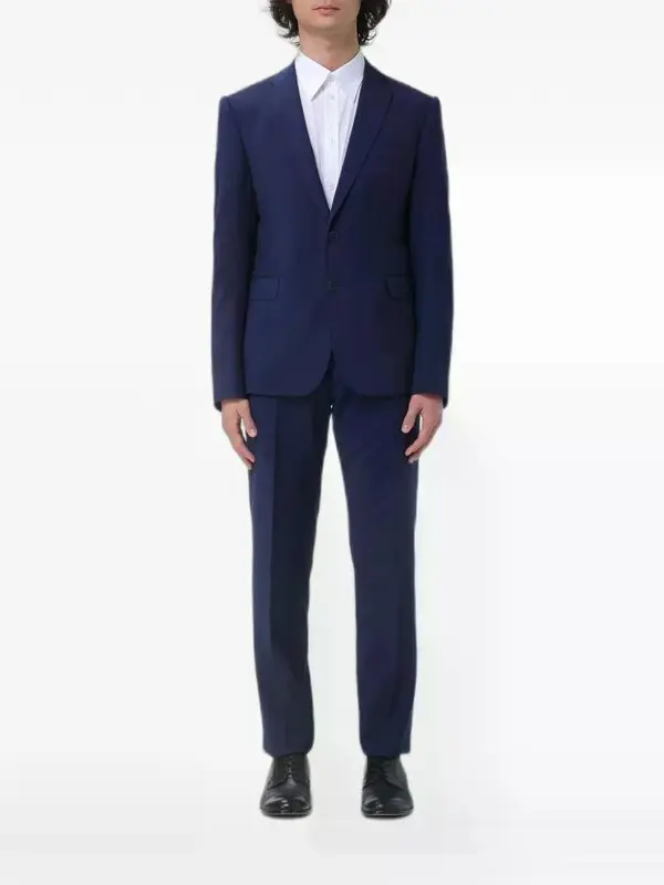 Emporio Armani Single-breasted Virgin-wool Suit