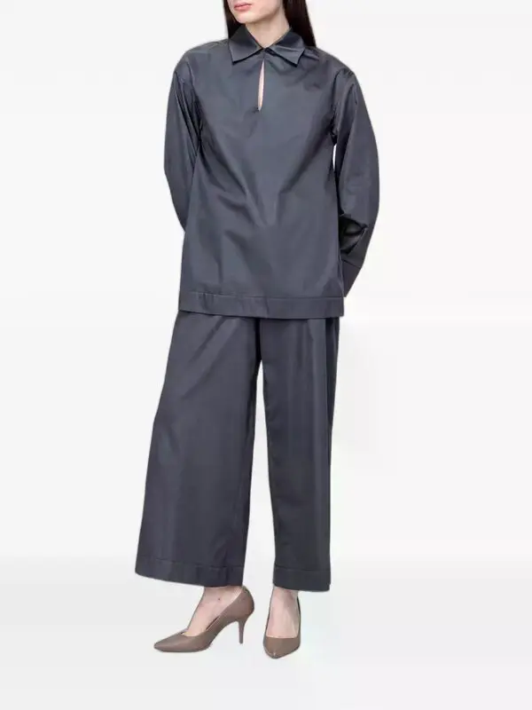 Max Mara Abano Keyhole Detail Blouse