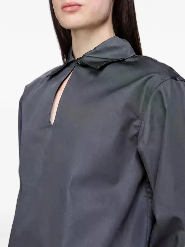Max Mara Abano Keyhole Detail Blouse