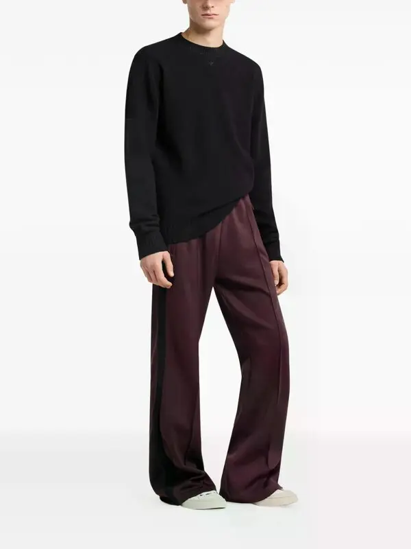 COURREGES Embroidered Crewneck Sweater