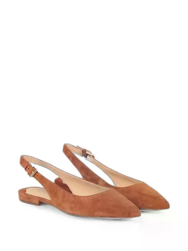 Ralph Lauren Pointed-toe Slingback Ballet Flats