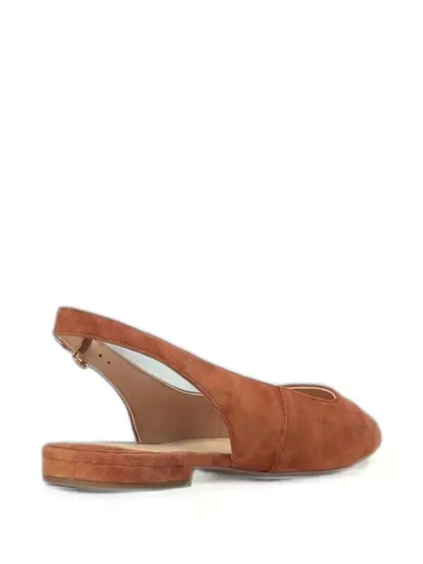 Ralph Lauren Pointed-toe Slingback Ballet Flats