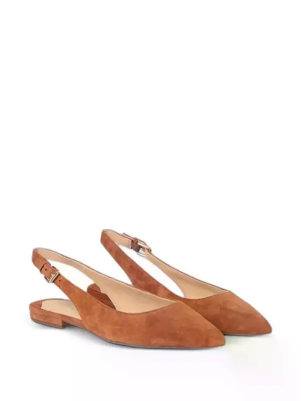 Ralph Lauren Pointed-toe Slingback Ballet Flats