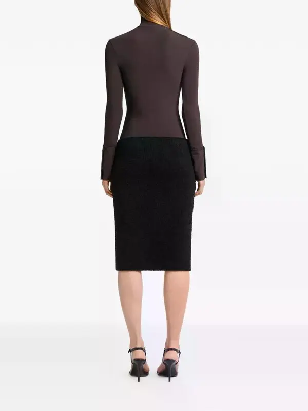 COURREGES Bouclette Midi Skirt