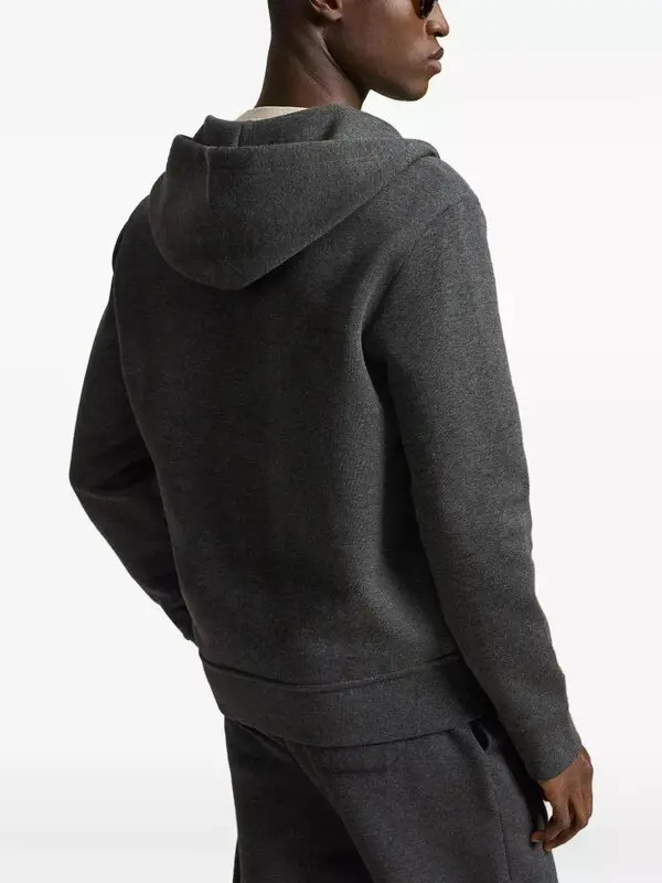 Polo Ralph Lauren Signature Pony Motif Full-zip Sweatshirt - Grey