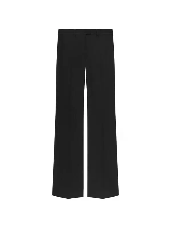 COURREGES Tailored Wool Trousers - Black
