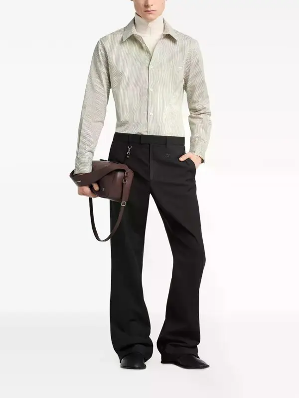 COURREGES Striped Poplin Shirt