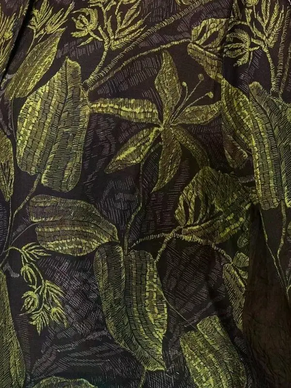 TELA Floral Print Short-sleeve Shirt