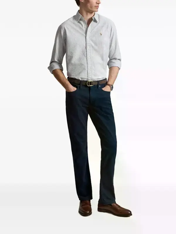 Polo Ralph Lauren Oxford Striped Shirt - White