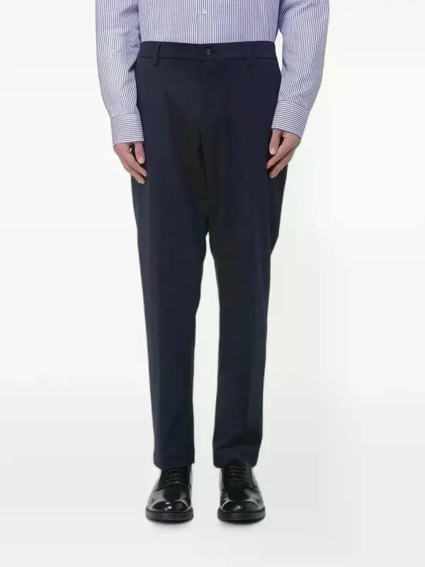 SIVIGLIA Tapered Tailored Trousers - Blue