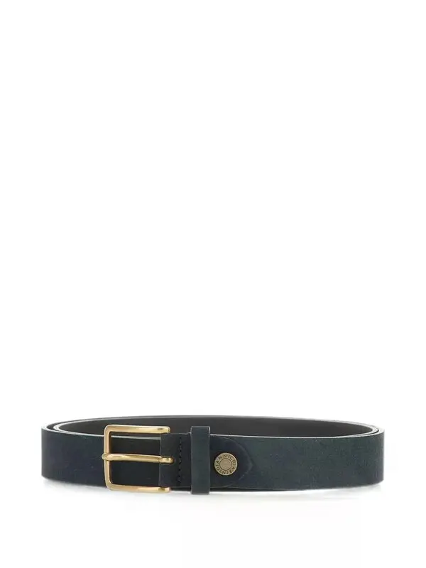 GIANNI CHIARINI Calf Suede Belt - Blue