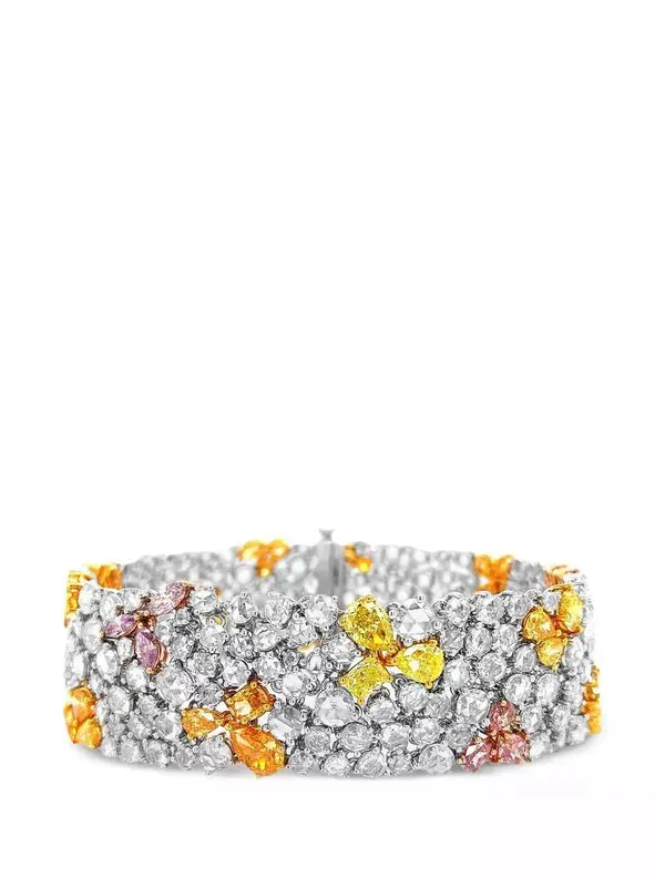 HYT JEWELRY Diamond Bracelet - Silver