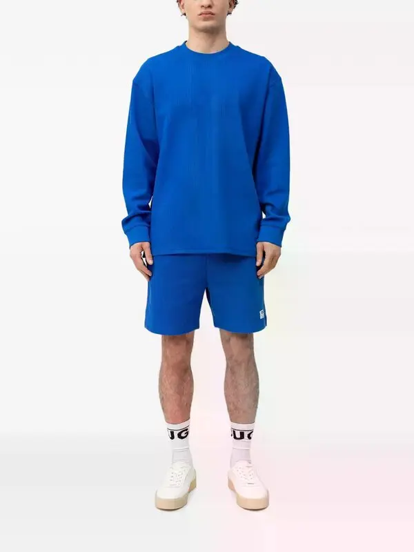 Hugo Ribbed Long-sleeve T-shirt