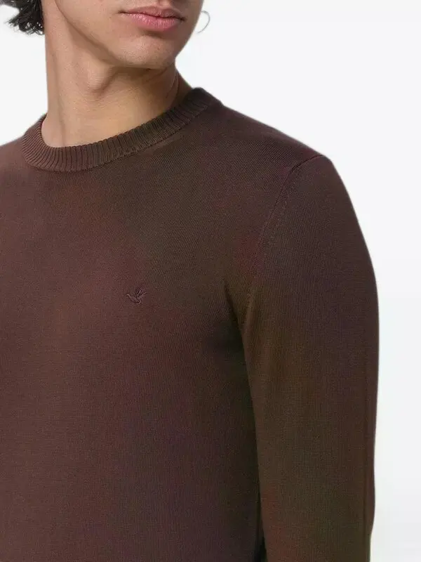 BROOKSFIELD Logo Embroidered Sweater