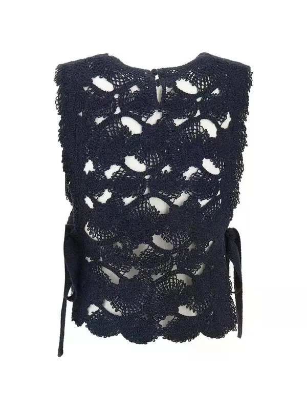 KANGRA Cornely Embroidered Sleeveless Top