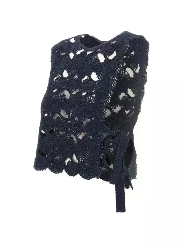 KANGRA Cornely Embroidered Sleeveless Top