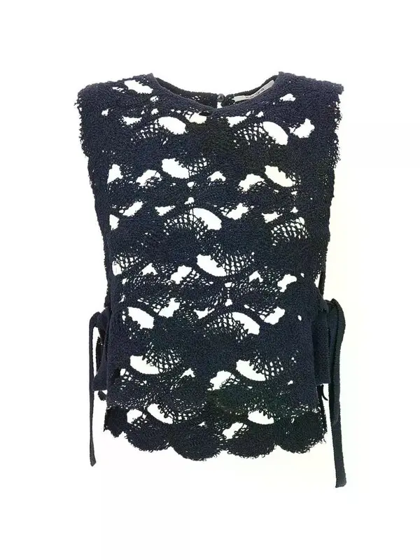 KANGRA Cornely Embroidered Sleeveless Top
