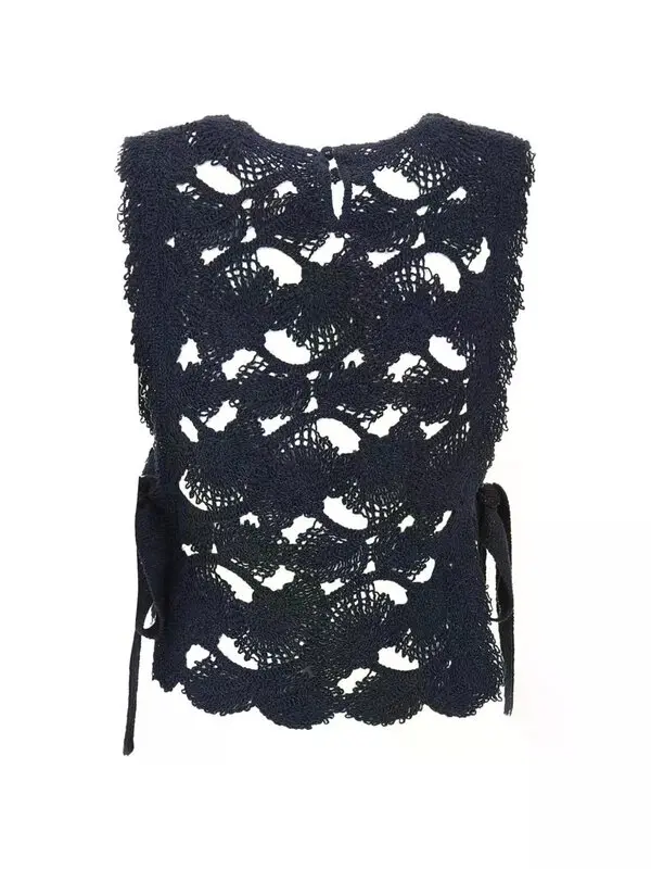 KANGRA Cornely Embroidered Sleeveless Top