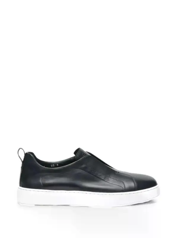 Santoni Slip-on Sneakers - Black
