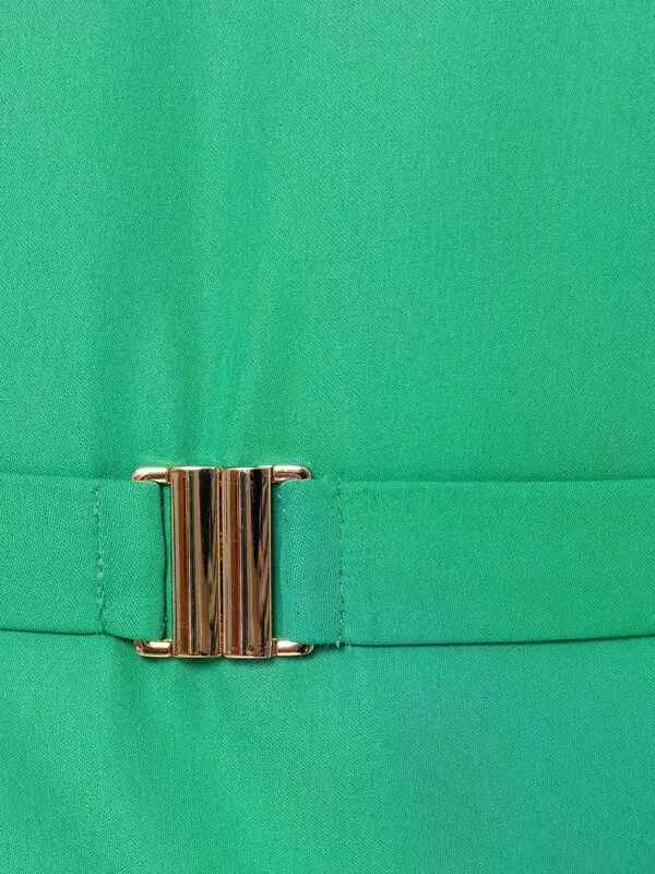 NISSA Belted Midi Dress