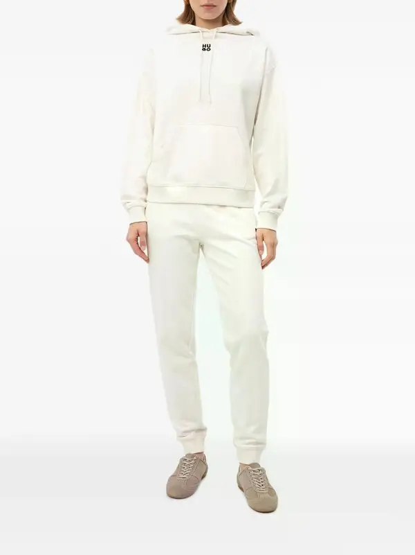 Hugo Logo Patch Track Pants - Neutrals
