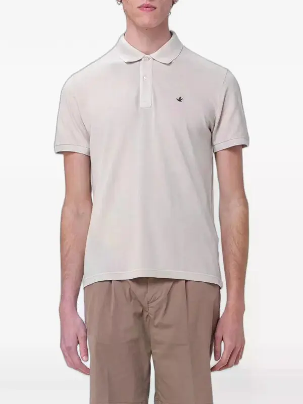 BROOKSFIELD Logo-embroidered Piqué Polo Shirt