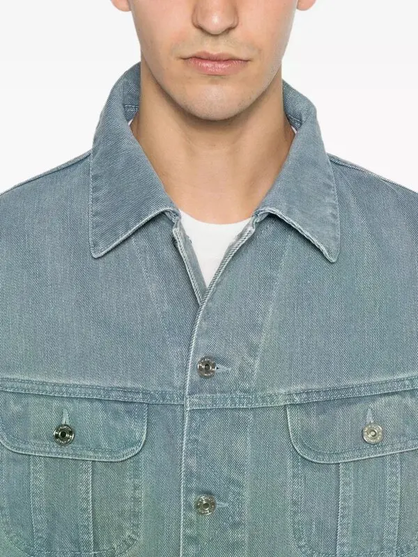 Givenchy Logo Patch Denim Jacket