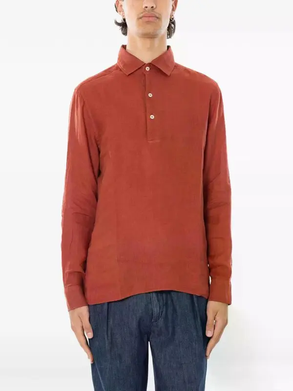 MC2 SAINT BARTH Rapahel Long-sleeved Polo Shirt