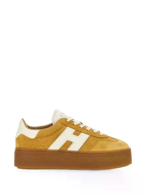 Hogan Suede Sneakers With Maxi Sole