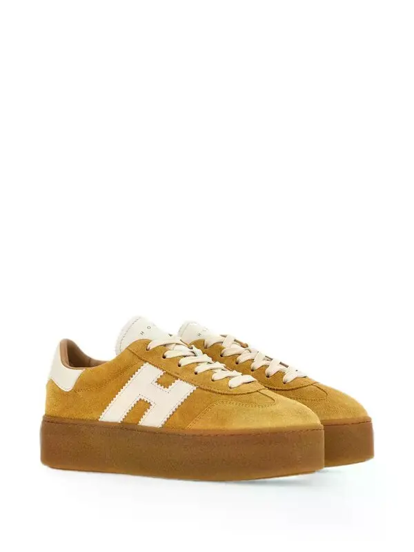 Hogan Suede Sneakers With Maxi Sole