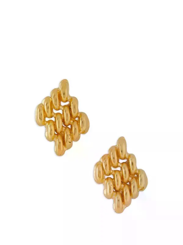 YSSO Chain Link Earrings - Gold