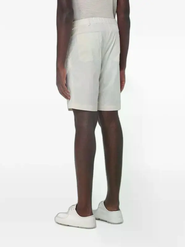BROOKSFIELD Pleated Bermuda Shorts - Neutrals
