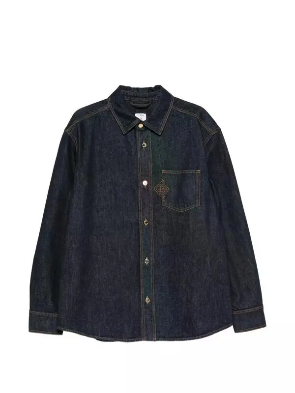 Casablanca Logo-embroidered Overshirt