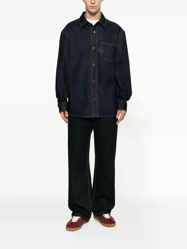 Casablanca Logo-embroidered Overshirt