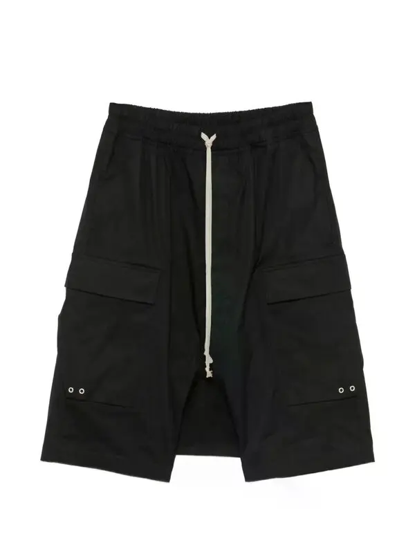 Rick Owens Cargo Shorts - Black