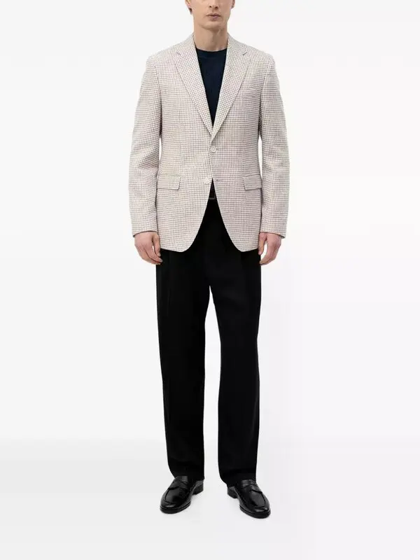 BOSS Houndstooth-pattern Blazer