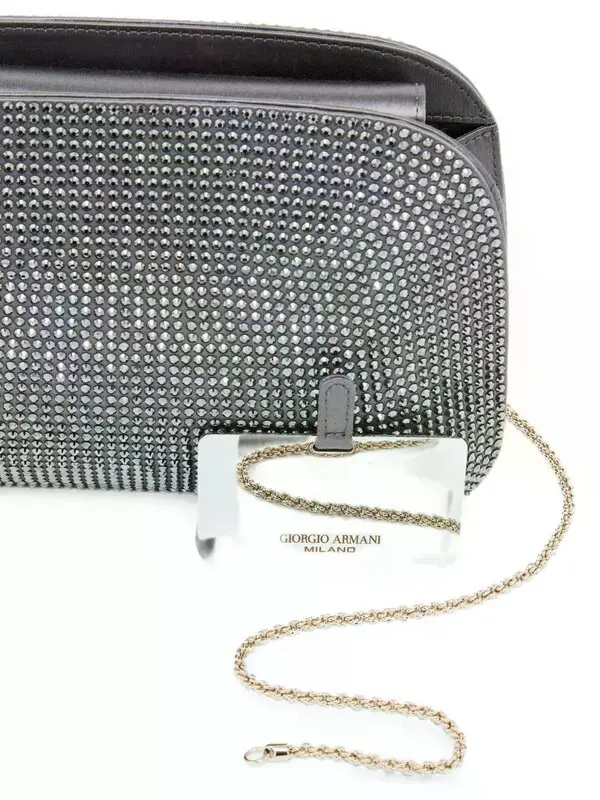 Giorgio Armani Crystal-embellished Clutch Bag