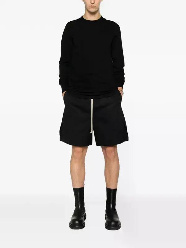 Rick Owens Drawstring Boxer Shorts - Black