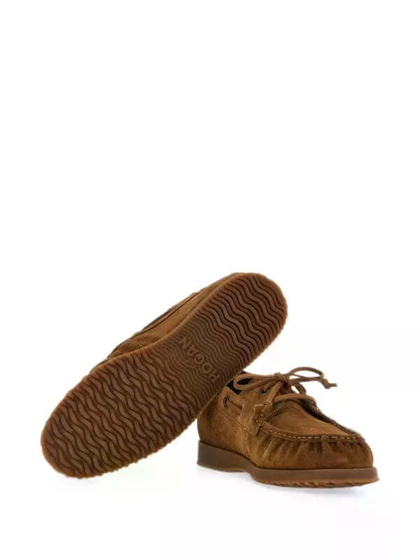 Hogan Traditional Suede Boat Shoes