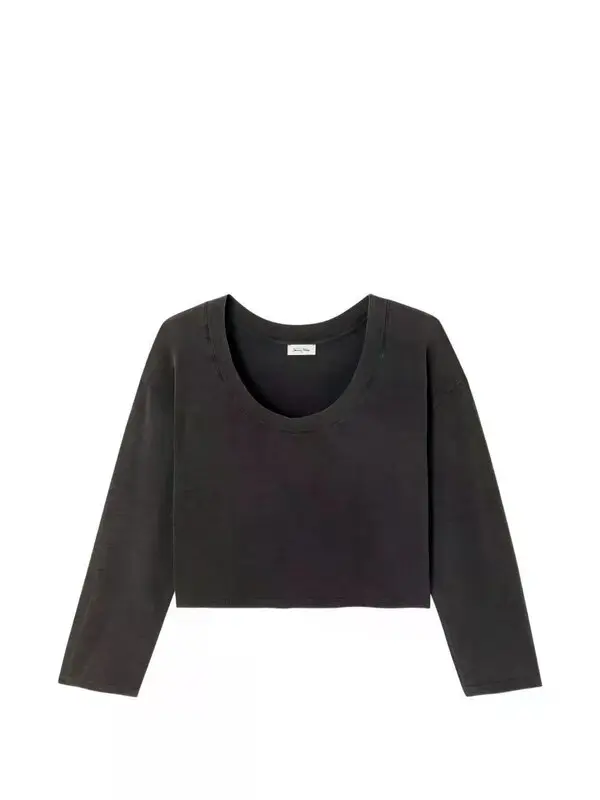 American Vintage Po'jy Long-sleeve T-shirt - Black