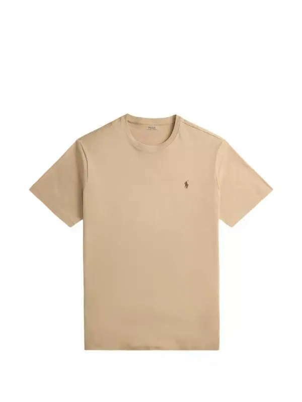 Polo Ralph Lauren Logo-embroidered T-shirt - Brown