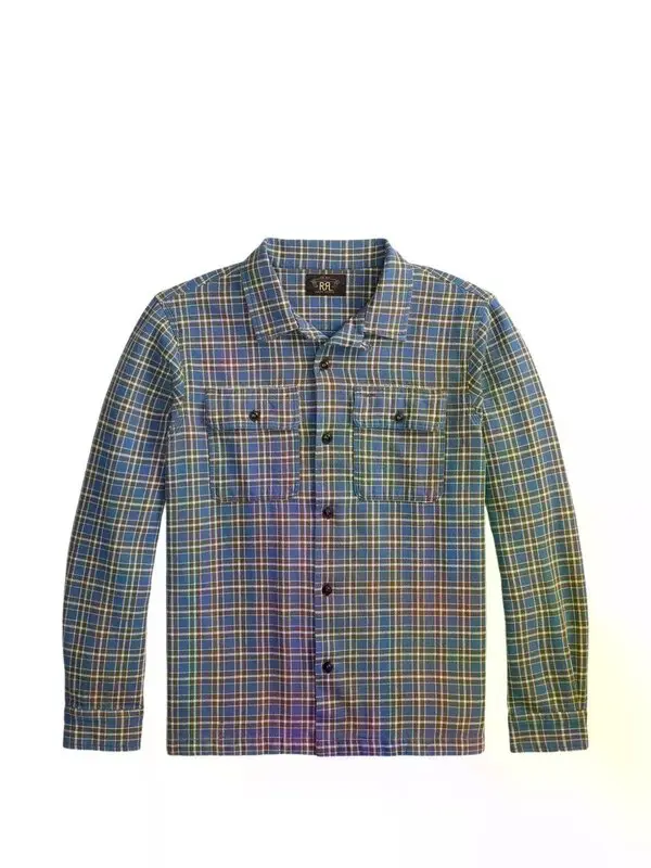 Ralph Lauren Check-pattern Cotton Shirt - Blue